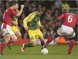 England vs Australia – 12 February 2003 | Socceroo Realm